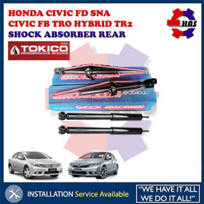 HONDA CIVIC FD SNA / CIVIC FB TRO 1.5 1.8 2.0 HYBRID TR2 TOKICO SHOCK ...